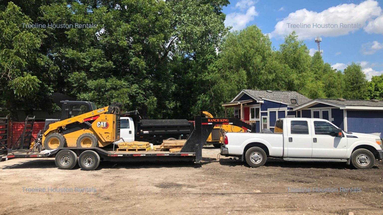 Construction Equipment Rental Agency Spring | Skid Steer and Excavator