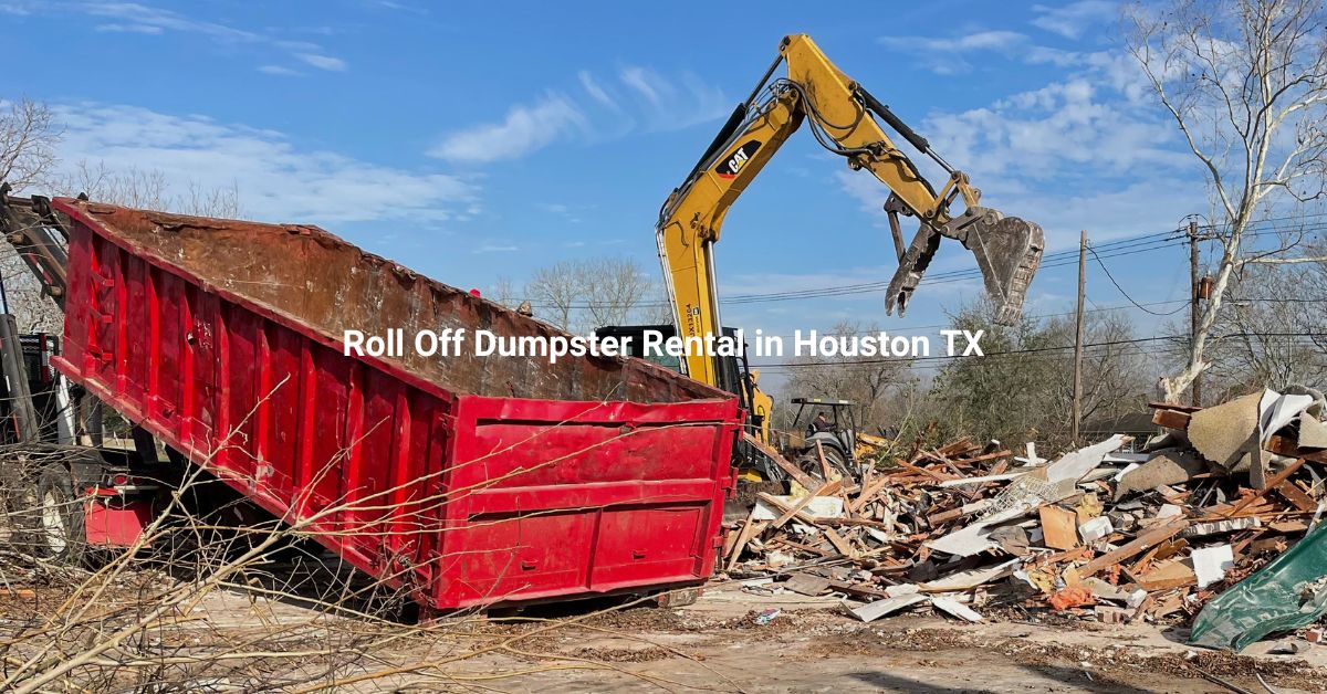 Houston's Dumpster Rentals: Roll-Off and Open Top Containers Houston, TX